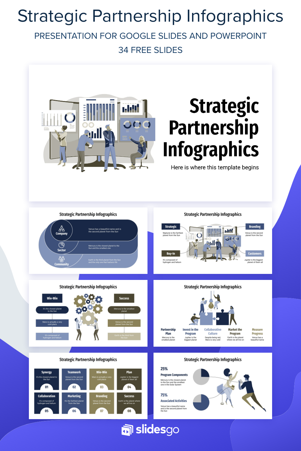 Strategic Partnership Infographics | Google Slides & PPT