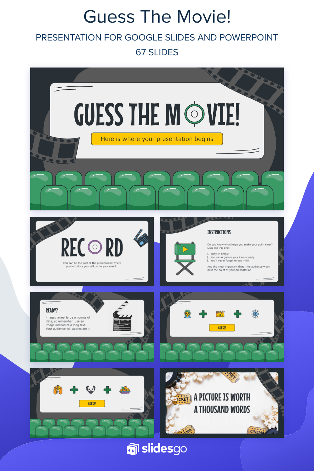 Guess The Movie! | Google Slides & PowerPoint