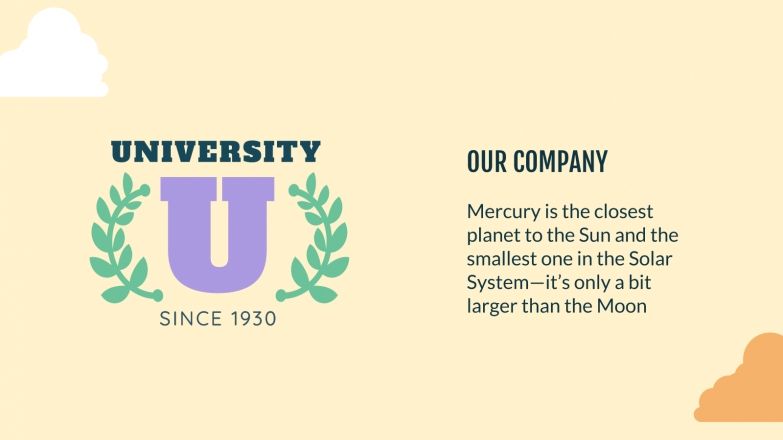 University Marketing Campaign Google Slides and PPT template