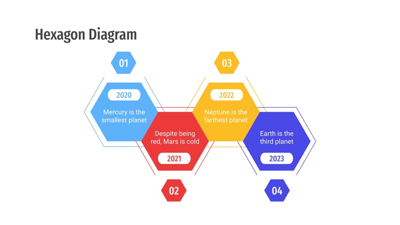 Free Hexagon Infographics for Google Slides and PowerPoint