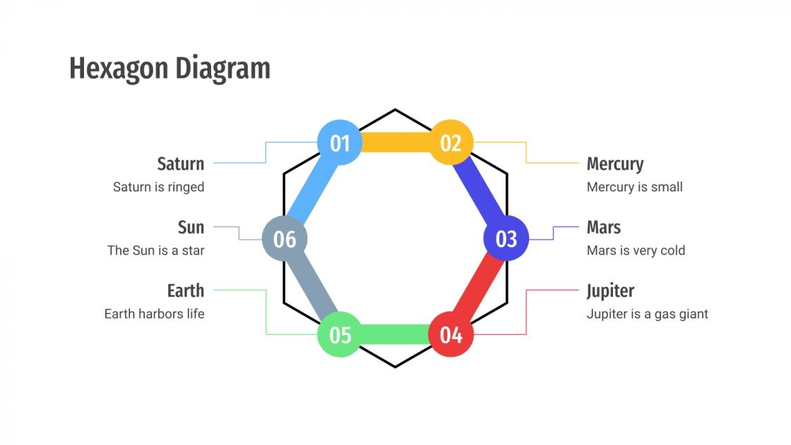 Free Hexagon Infographics for Google Slides and PowerPoint