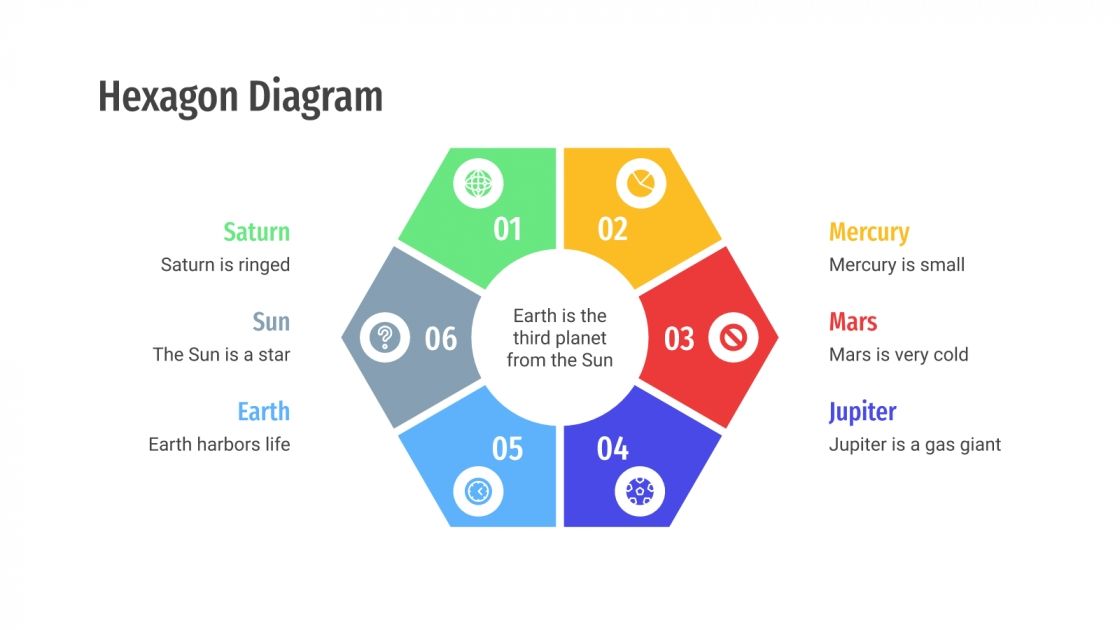 Free Hexagon Infographics for Google Slides and PowerPoint