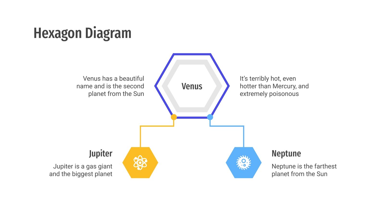 Free Hexagon Infographics for Google Slides and PowerPoint