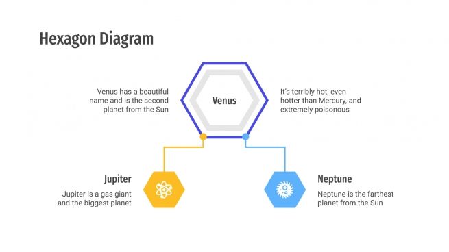 Free Hexagon Infographics for Google Slides and PowerPoint