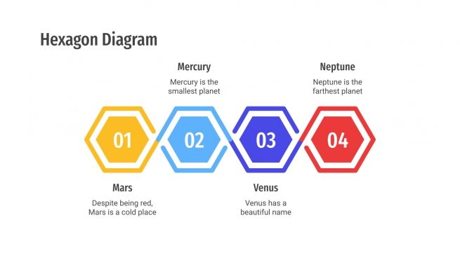 Free Hexagon Infographics for Google Slides and PowerPoint