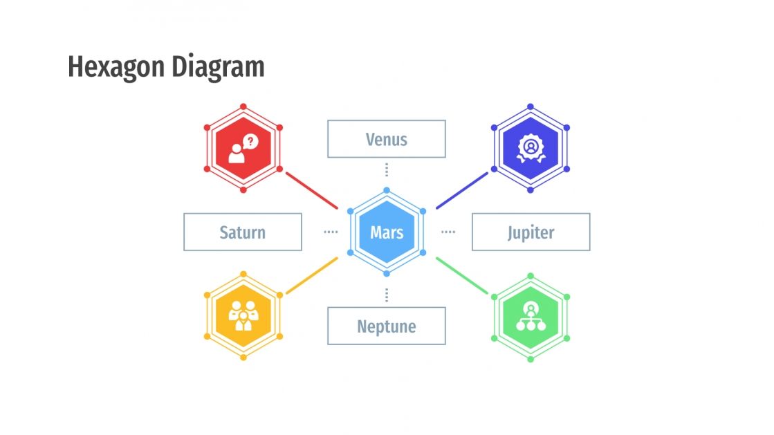 Free Hexagon Infographics for Google Slides and PowerPoint