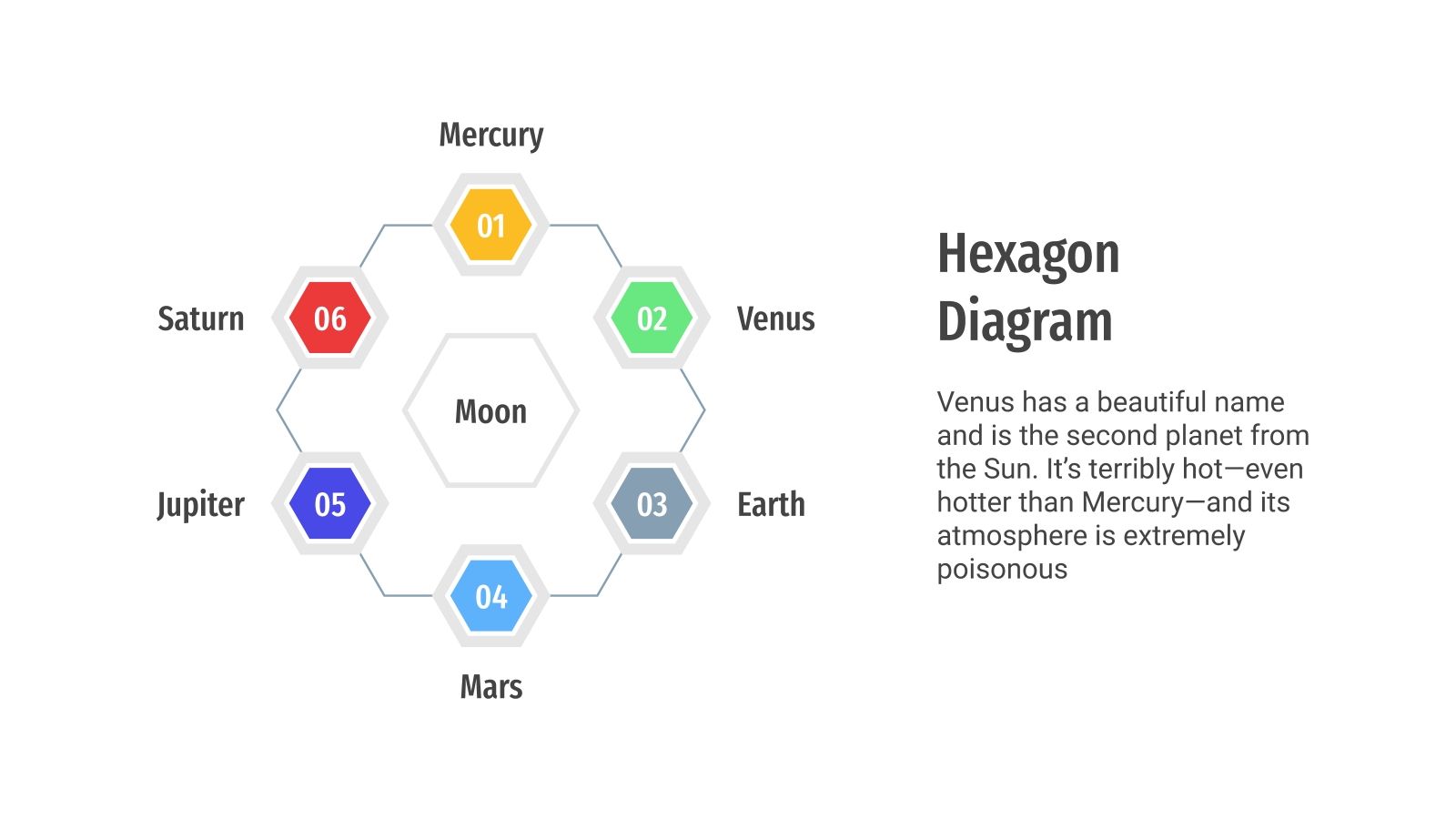 Free Hexagon Infographics for Google Slides and PowerPoint