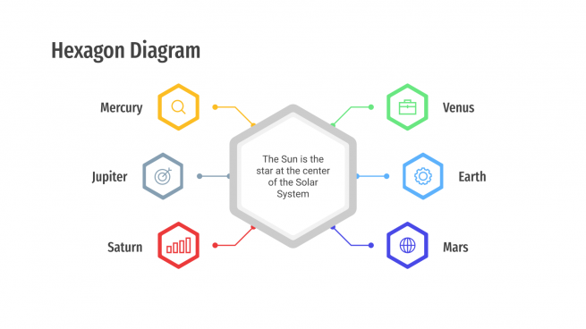Diagramas hexagonales | Plantilla de Google Slides y PowerPoint
