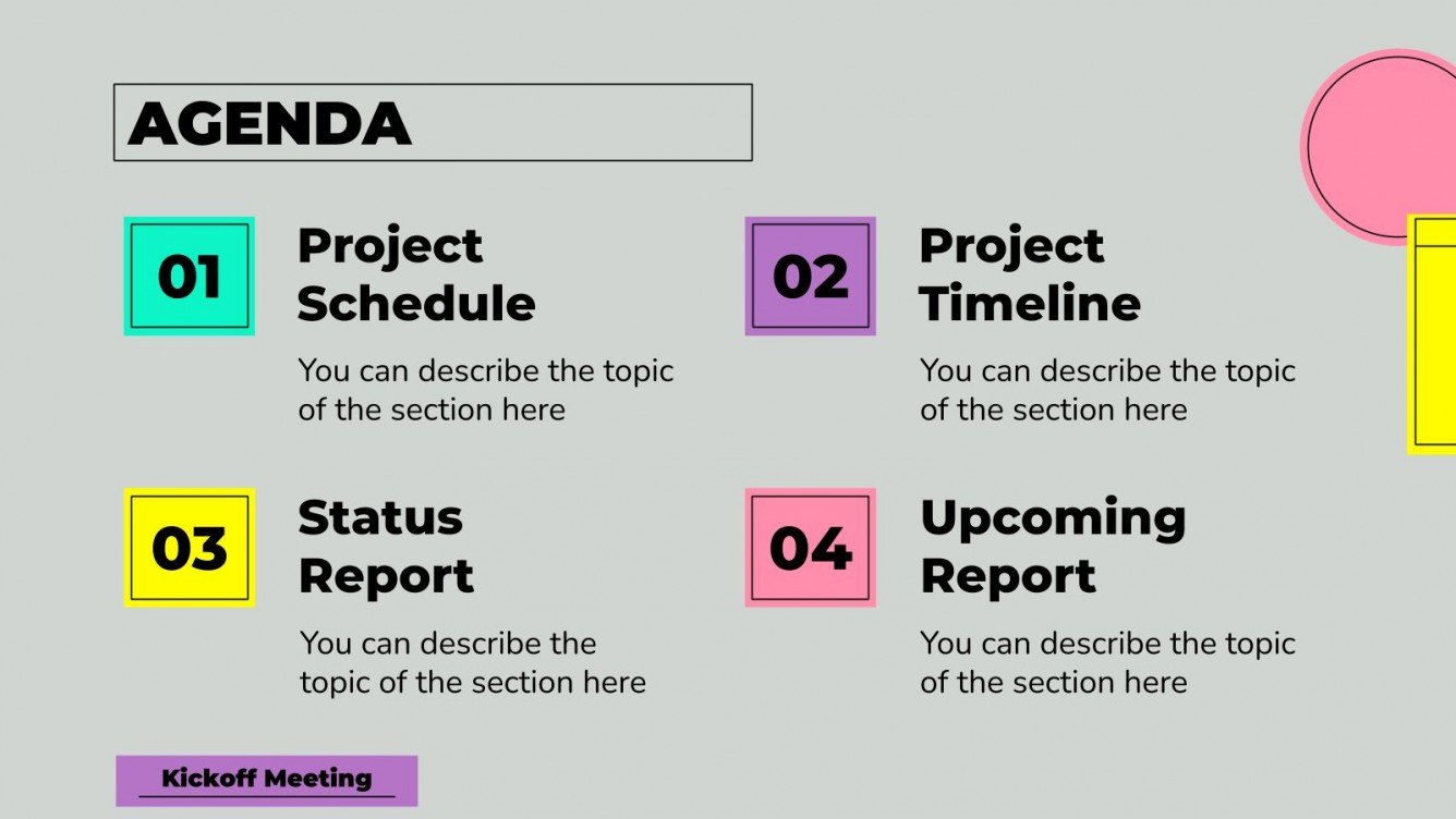 Kickoff Meeting | Google Slides & PowerPoint