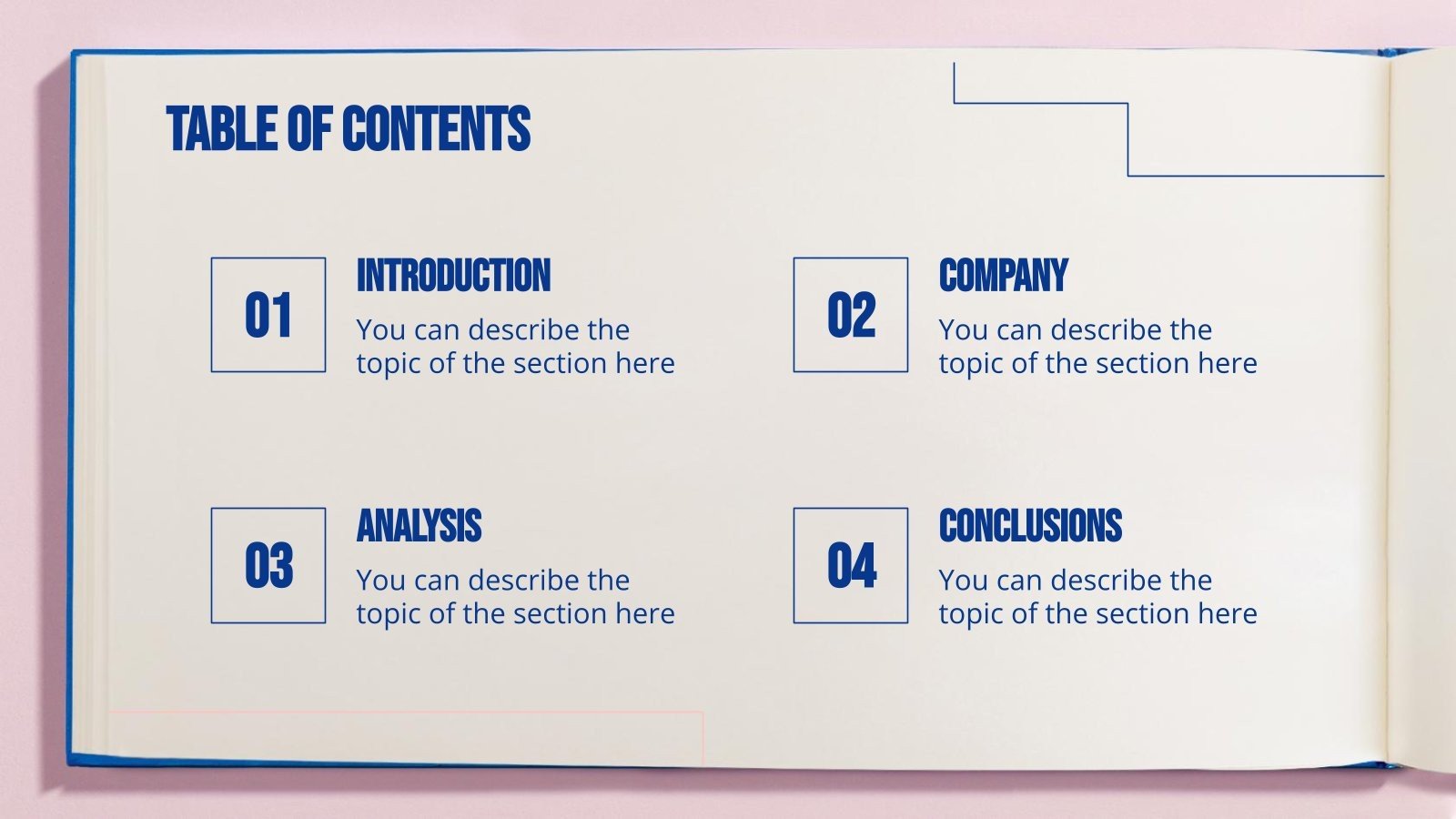 Minimalist Book Slideshow for Business | Google Slides & PPT