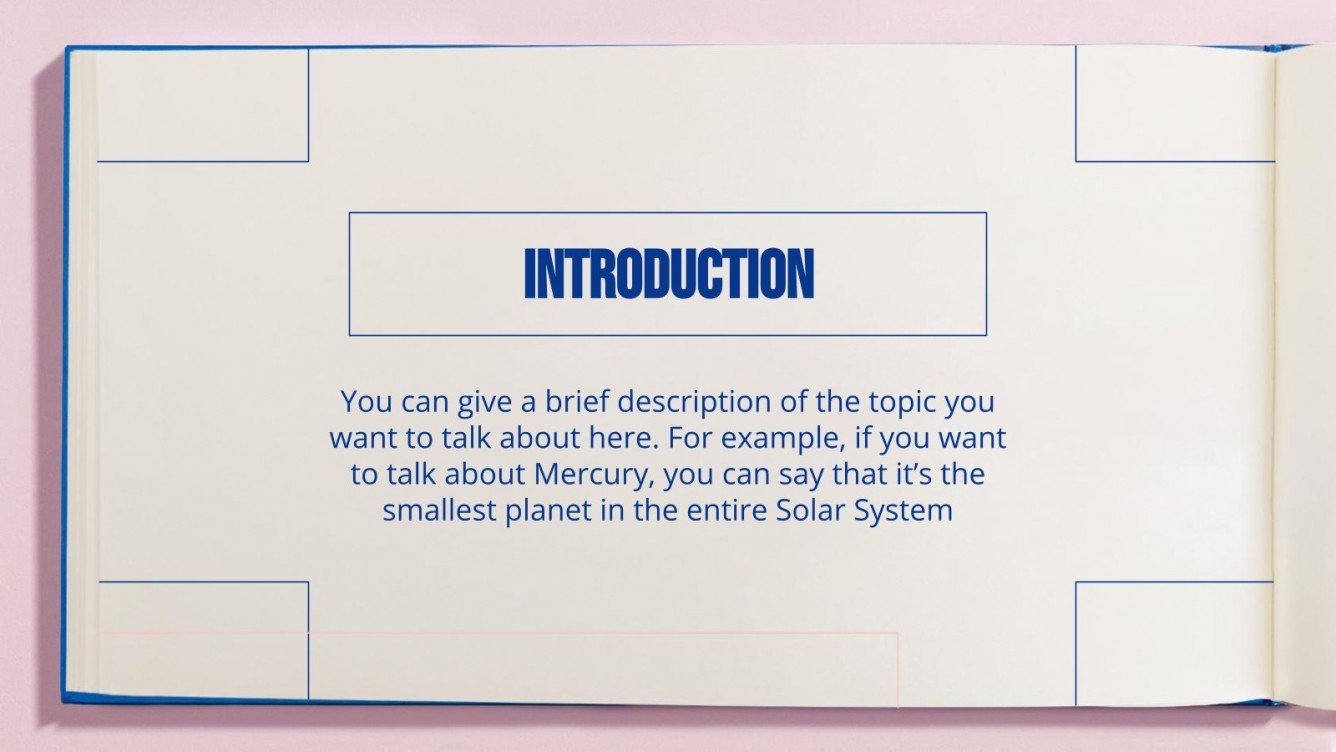 Minimalist Book Slideshow for Business | Google Slides & PPT