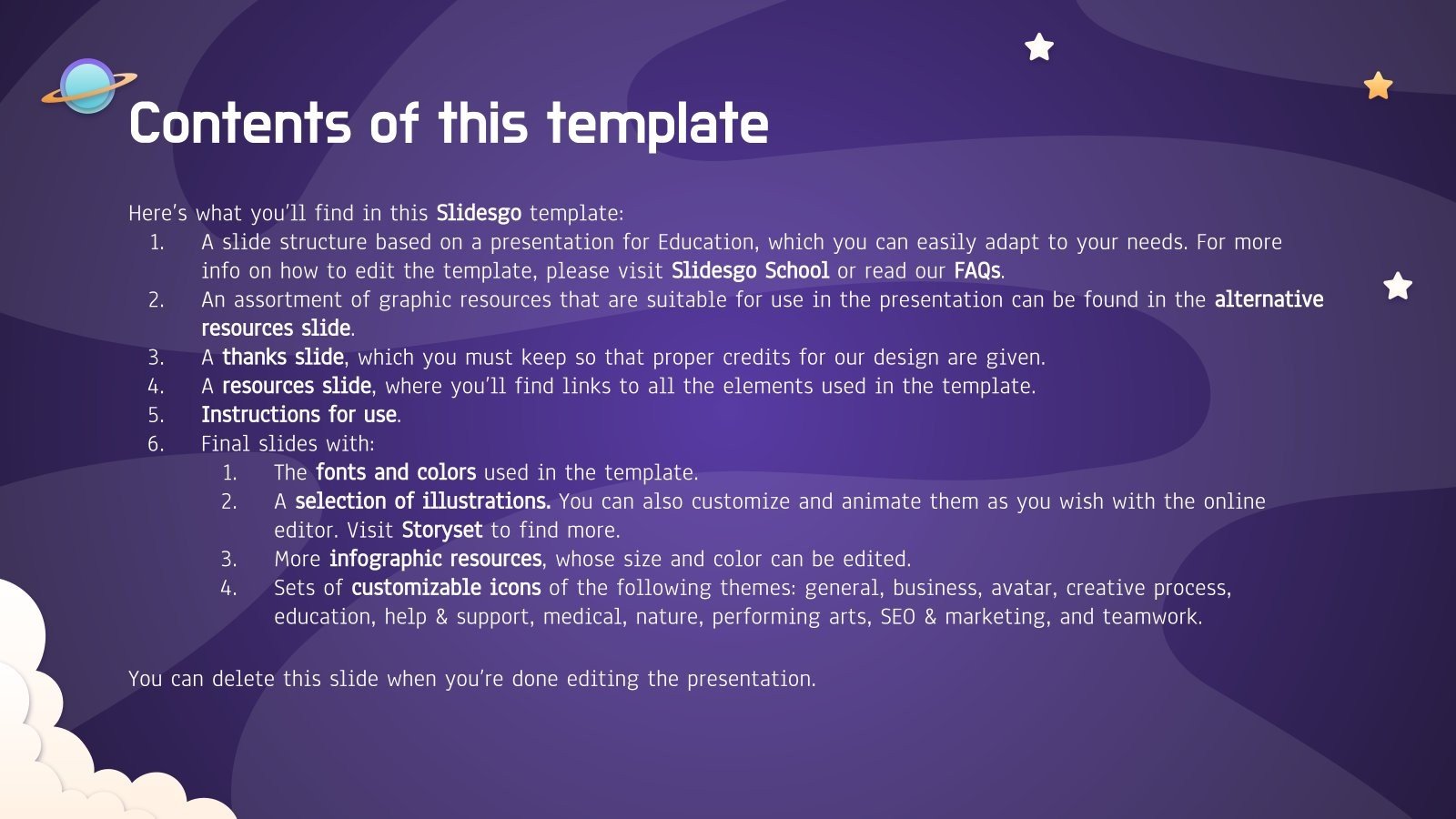 Science Subject for Elementary: Universe | Google Slides & PPT
