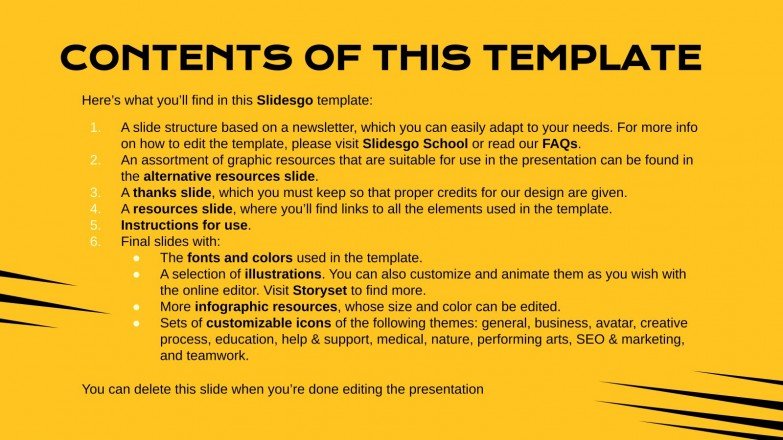 Tokyo Anime Characters Newsletter | Google Slides & PPT