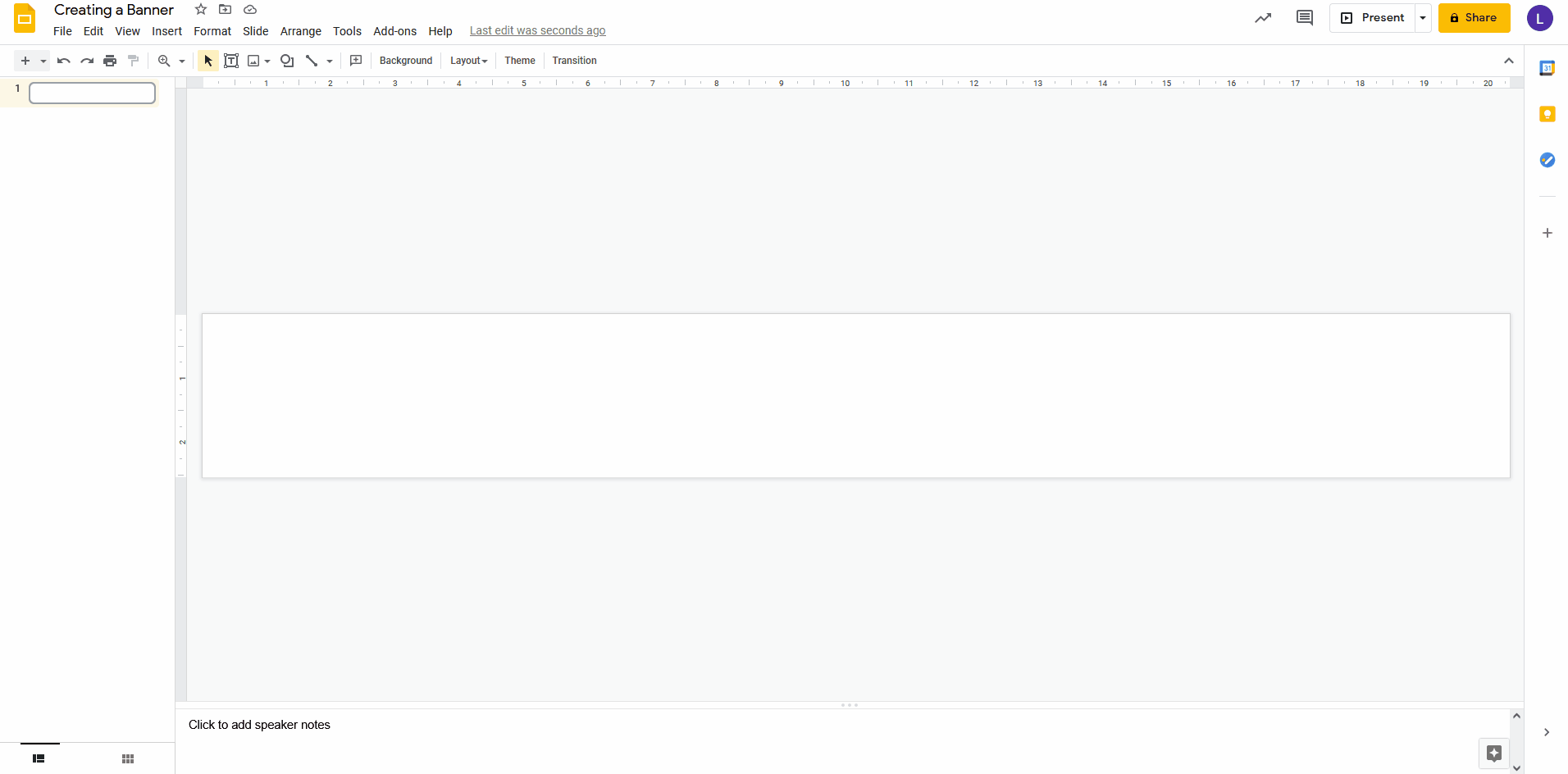 How To Create A Banner In Google Slides Slidesgo