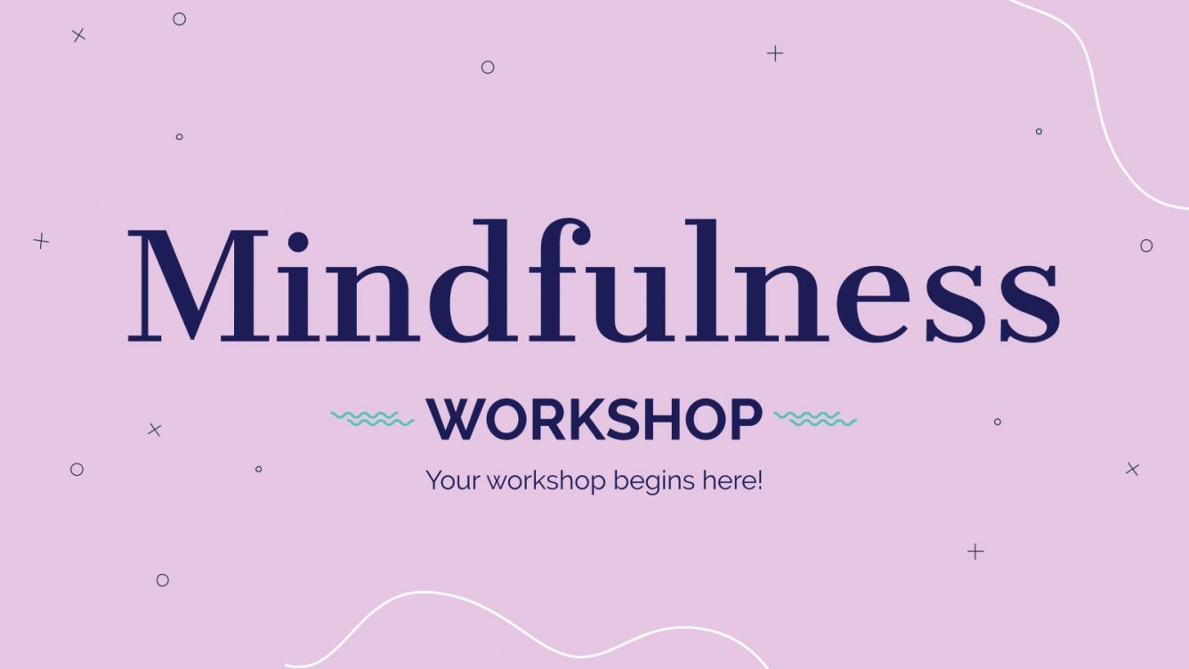 Mindfulness Workshop Google Slides theme and PPT template