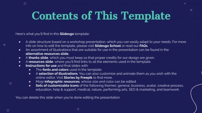 Mindfulness Workshop Google Slides theme and PPT template