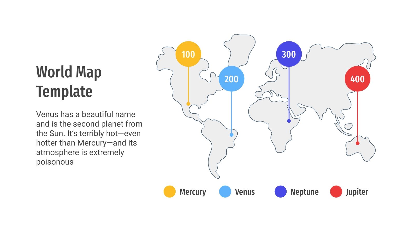 Mapas del mundo | Plantilla de Google Slides y PowerPoint
