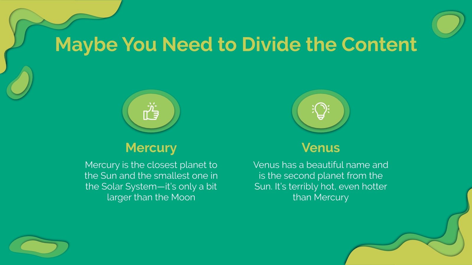 Abstract Papercut Slides theme and PowerPoint template