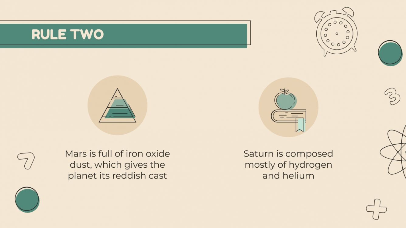 School Rules Google Slides theme and PowerPoint template