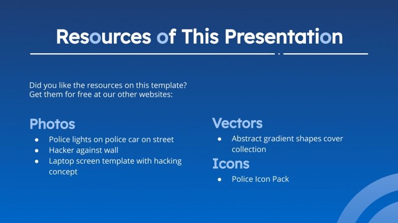 Police Meeting Google Slides theme and PowerPoint template