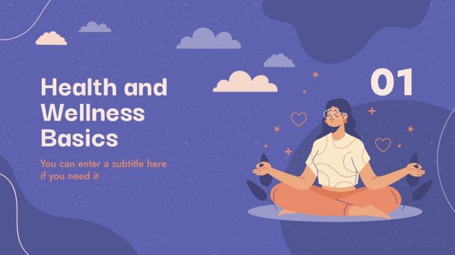 Health: Healthy Living | Google Slides & PowerPoint template