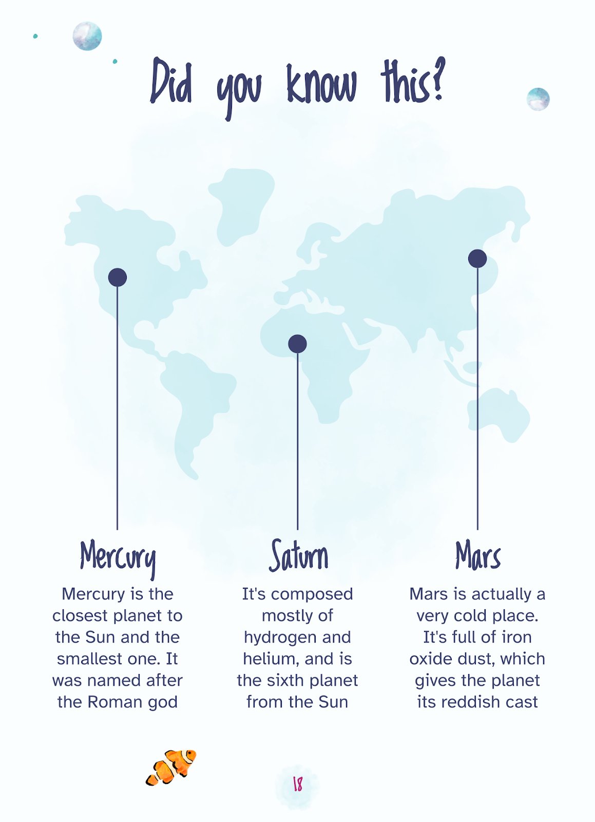 Watercolor Sea Breeze Style Student Book | Google Slides & PPT