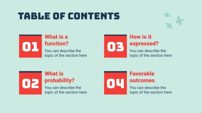 Math: Functions and Probability | Google Slides & PPT