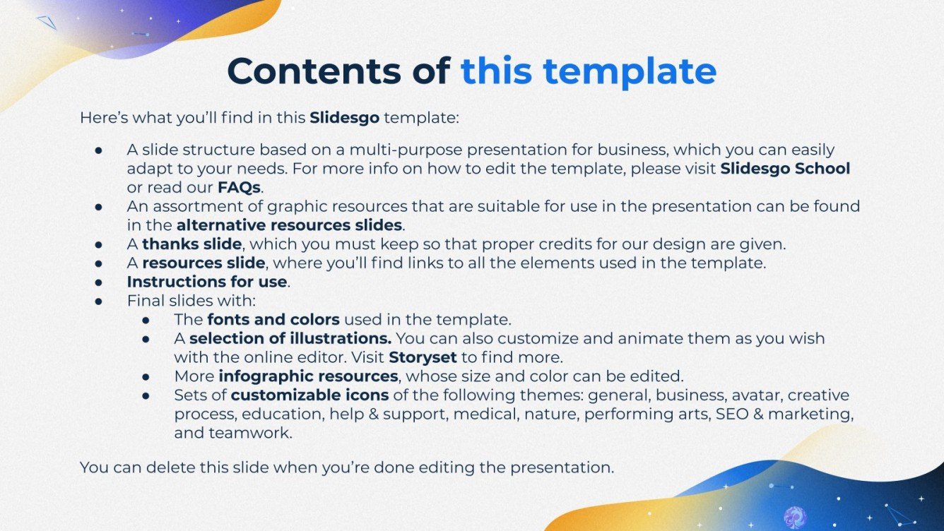 Document de spécification technique | Google Slides et PPT
