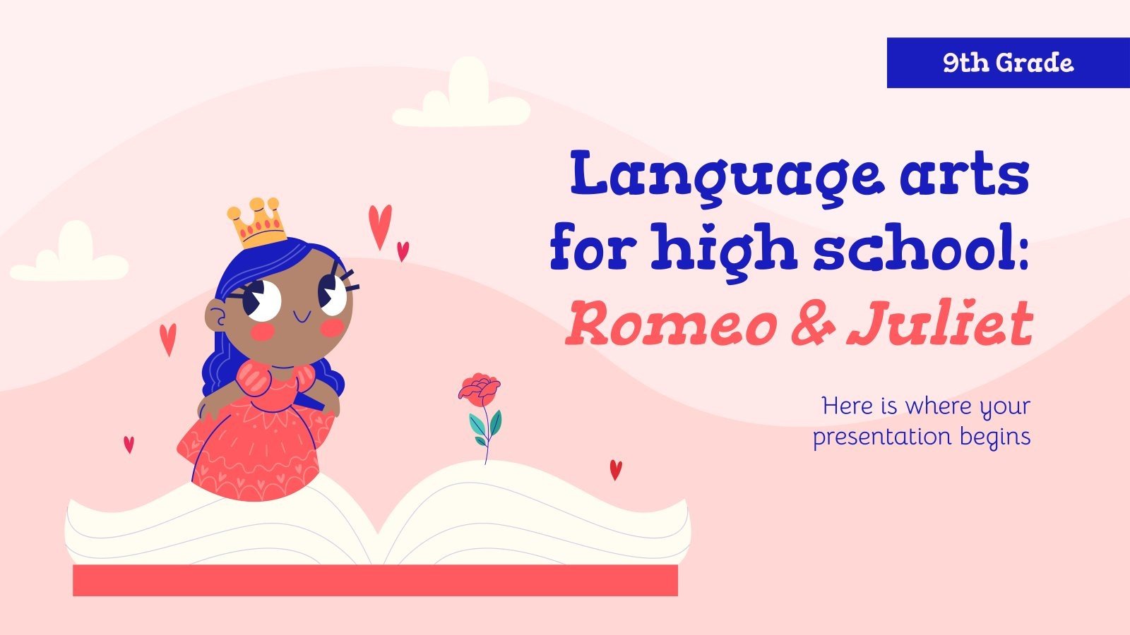 Modelos grátis de Literatura para Google Slides e PowerPoint