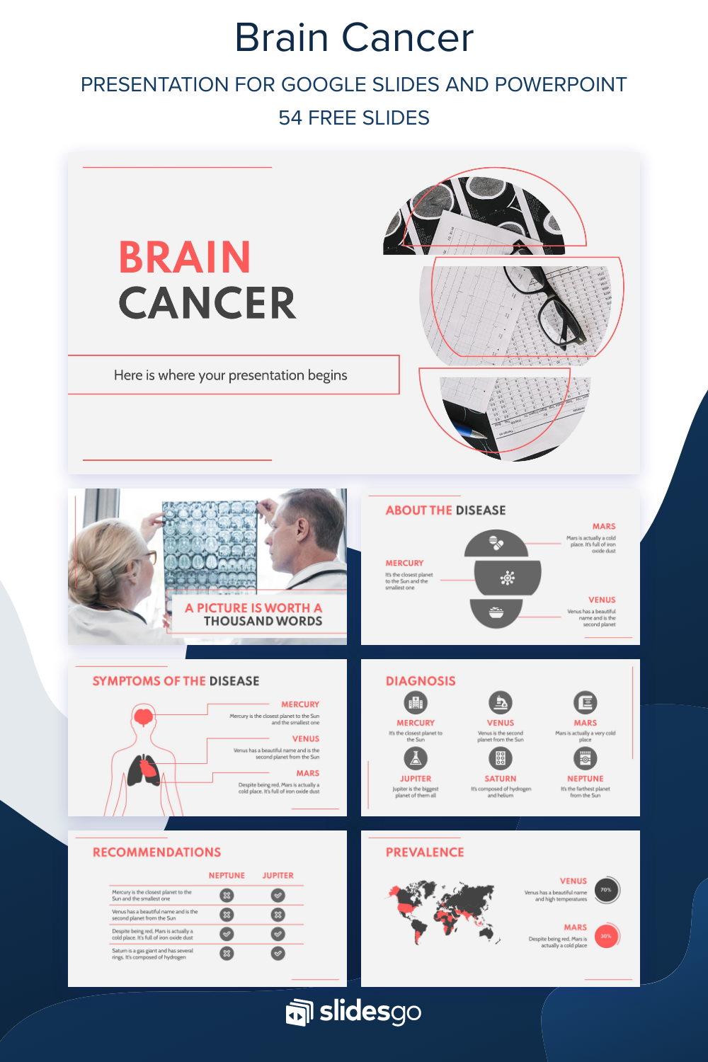 Brain Cancer | Google Slides Theme & PowerPoint Template