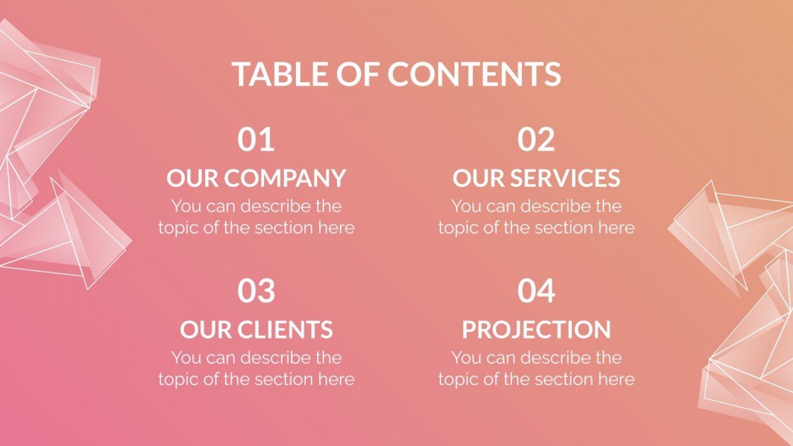 Accounting Company Profile Google Slides & PowerPoint template