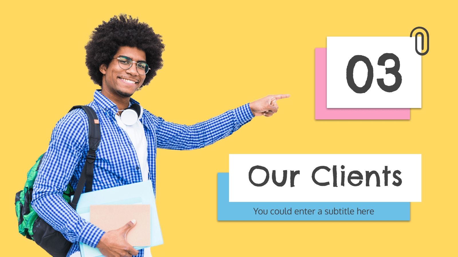 Papeterie | Modèle Google Slides et Powerpoint