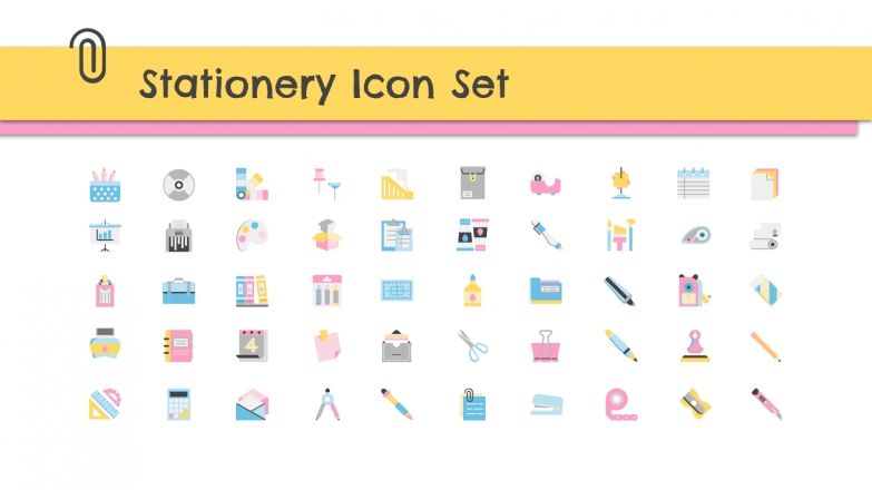 Papeterie | Modèle Google Slides et Powerpoint