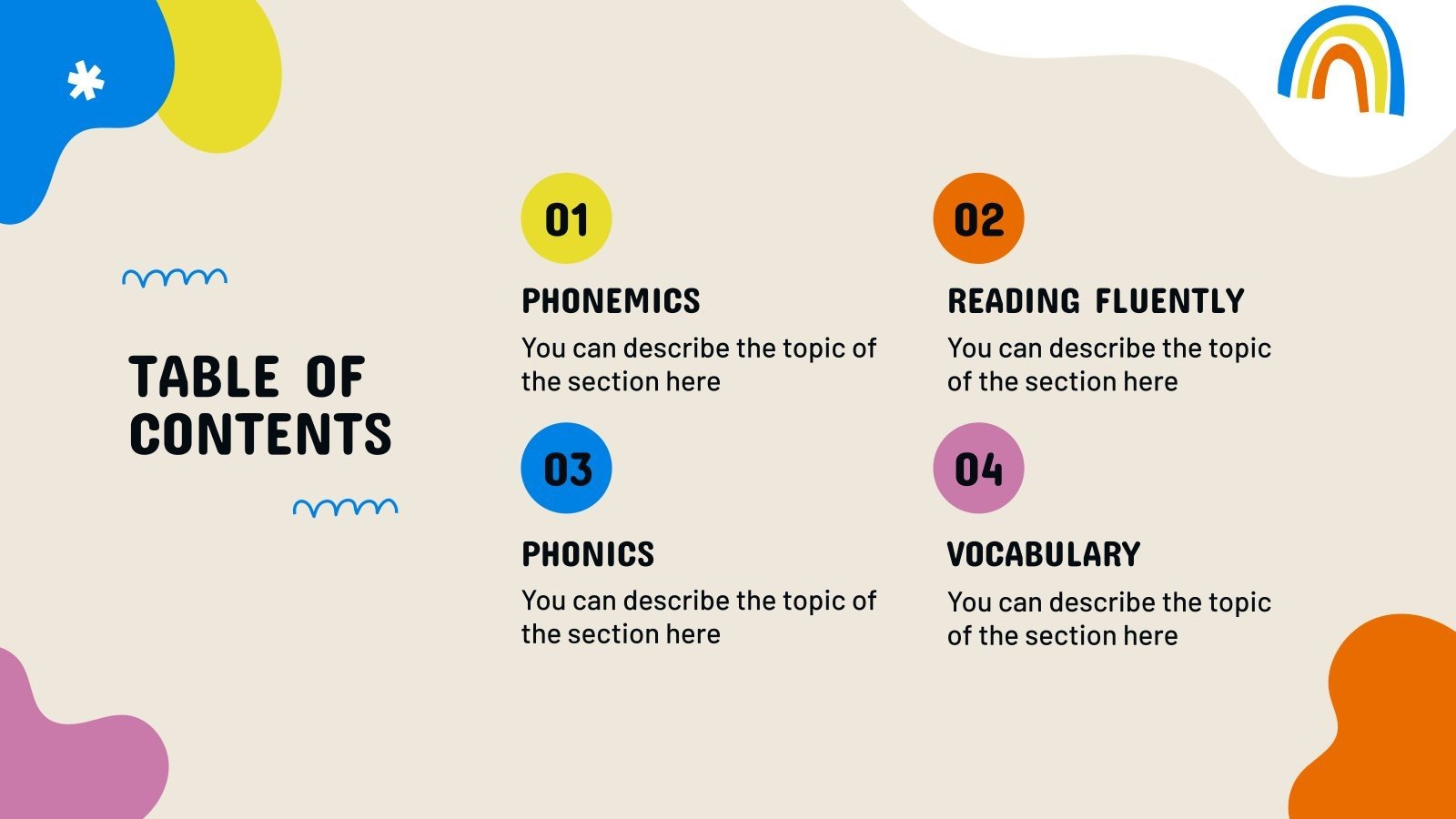 Language Arts: Book Reading Practice | Google Slides & PPT