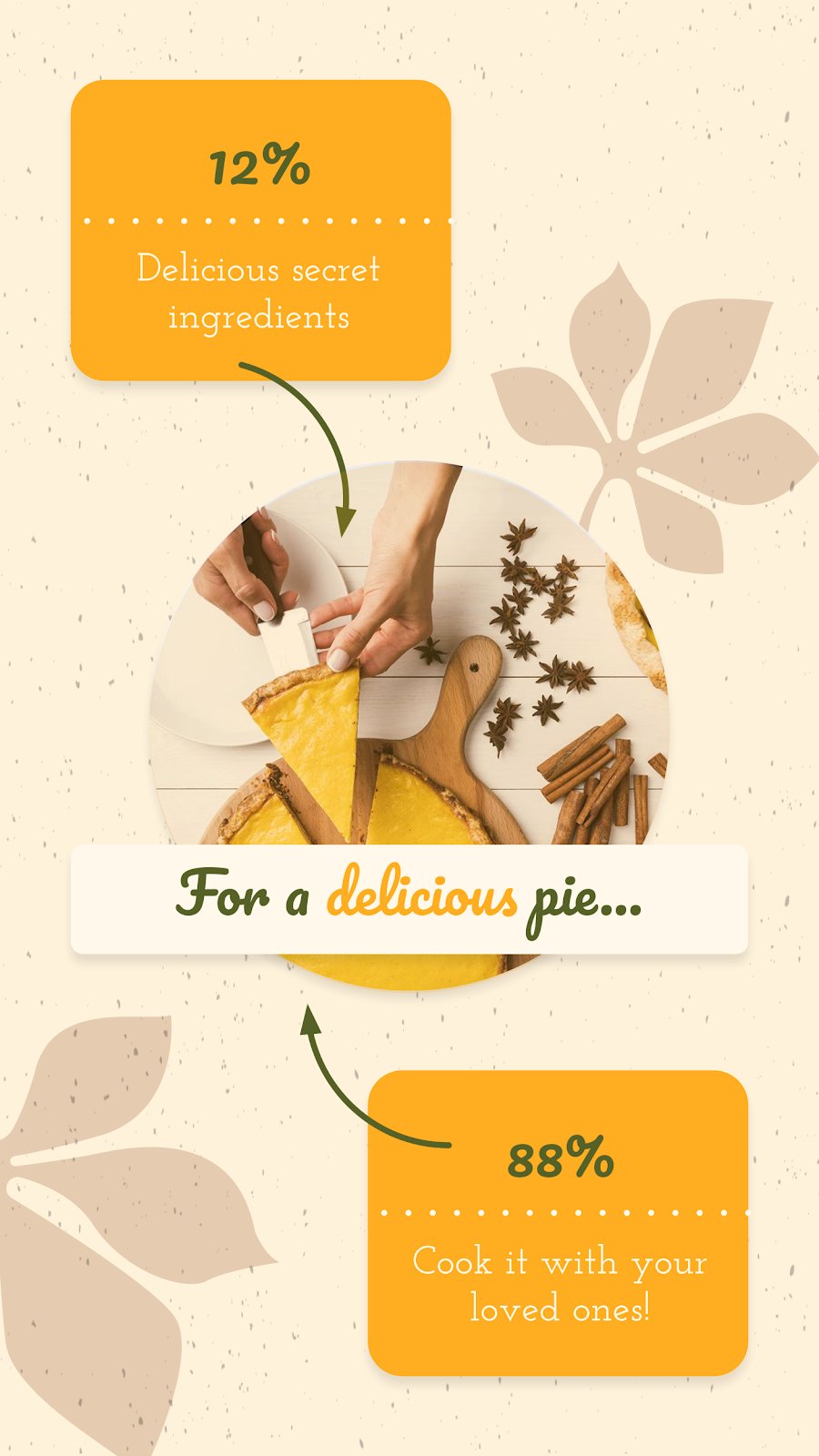 Thanksgiving Celebration IG Stories: Marketing | Google Slides