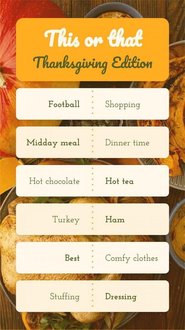 Thanksgiving Celebration IG Stories: Marketing | Google Slides