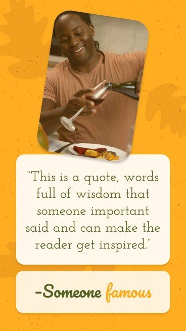 Thanksgiving Celebration IG Stories: Marketing | Google Slides