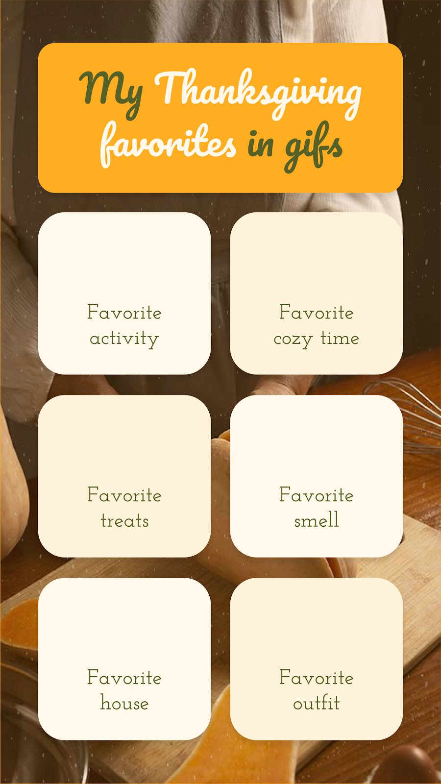Thanksgiving Celebration IG Stories: Marketing | Google Slides