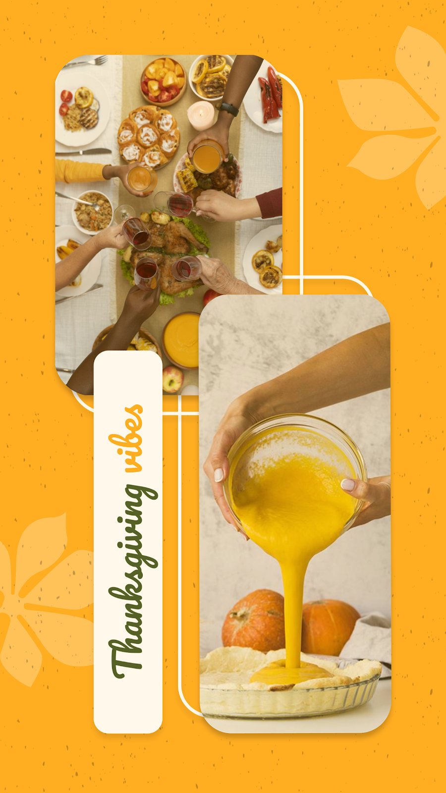 Thanksgiving Celebration IG Stories: Marketing | Google Slides