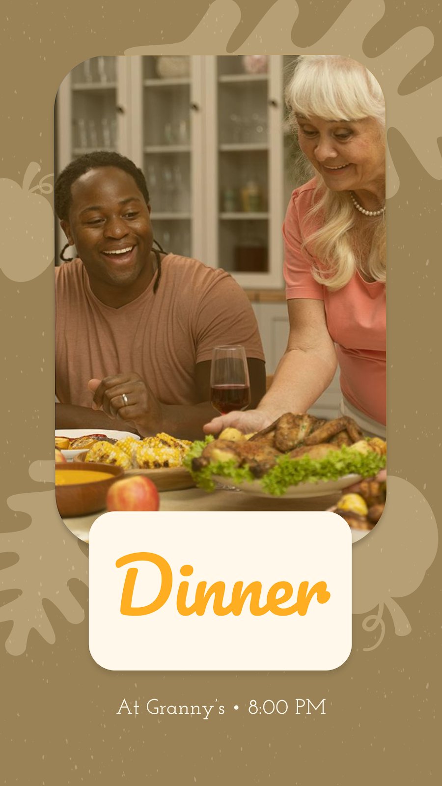 Thanksgiving Celebration IG Stories: Marketing | Google Slides