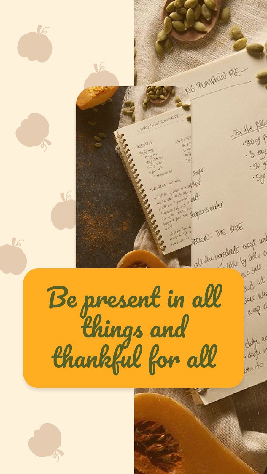 Thanksgiving Celebration IG Stories: Marketing | Google Slides
