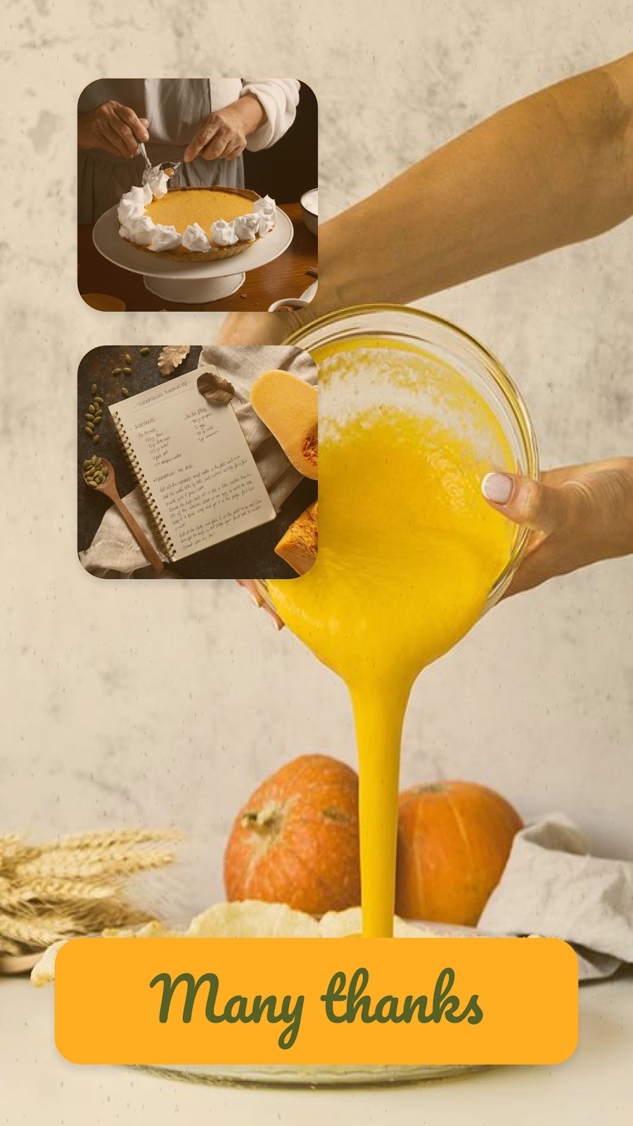 Thanksgiving Celebration IG Stories: Marketing | Google Slides