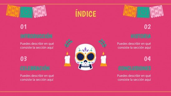 Mexican Day of the Dead Minitheme | Google Slides & PowerPoint