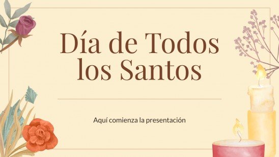 Plantillas gratis del Día de Muertos para Google Slides y PPT