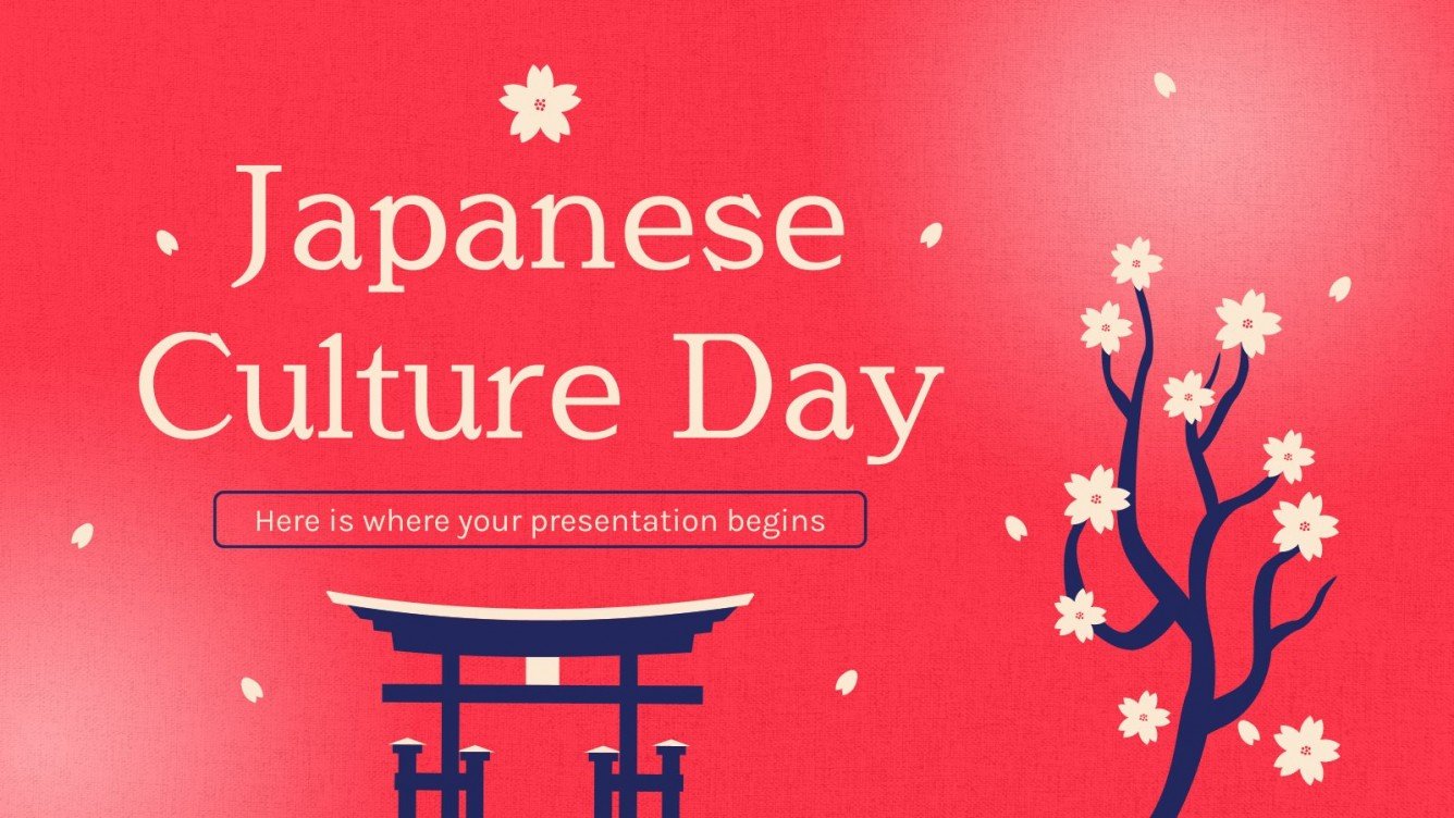 Free templates about Japan for Google Slides and PowerPoint