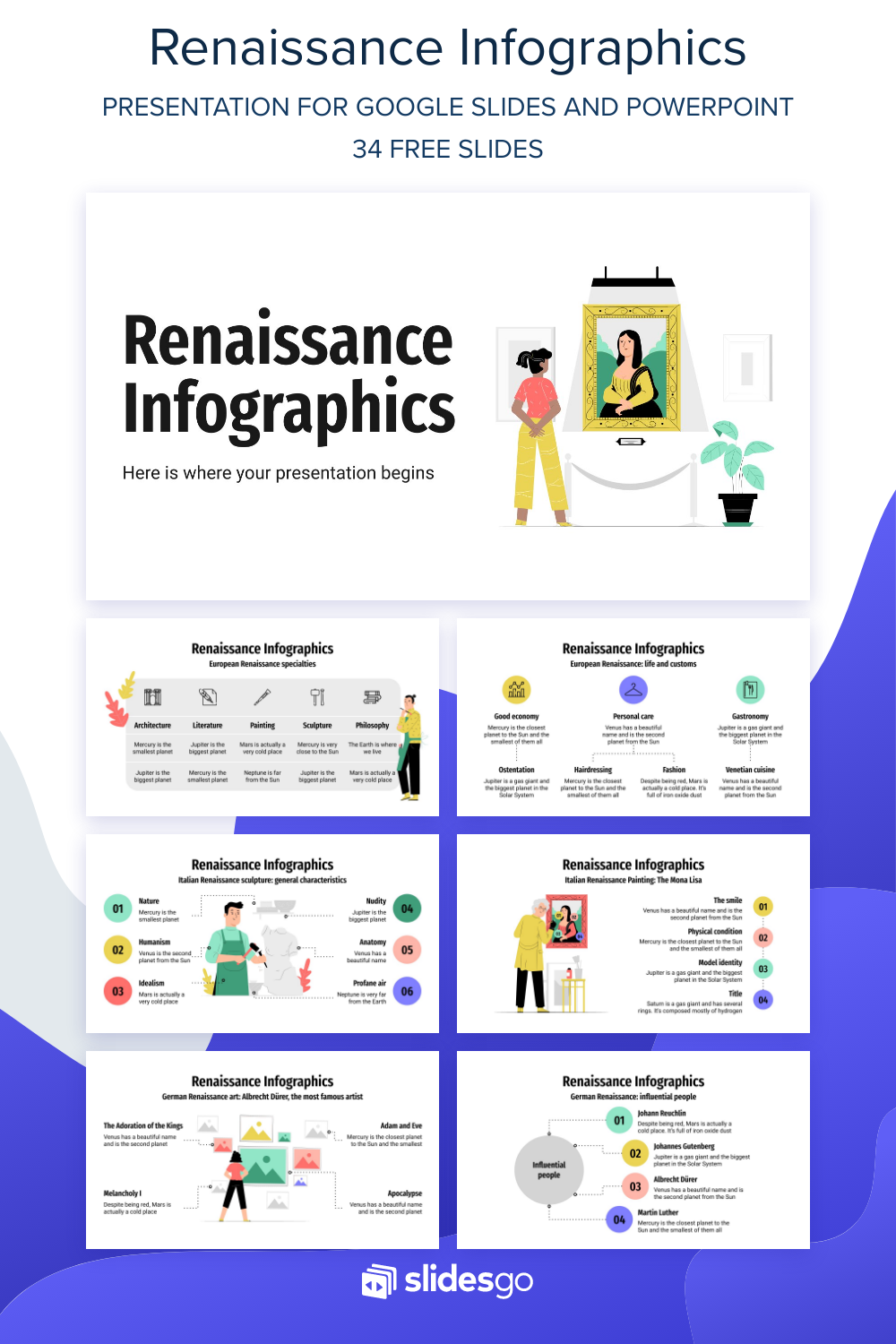 Renaissance Infographics | Google Slides & PowerPoint