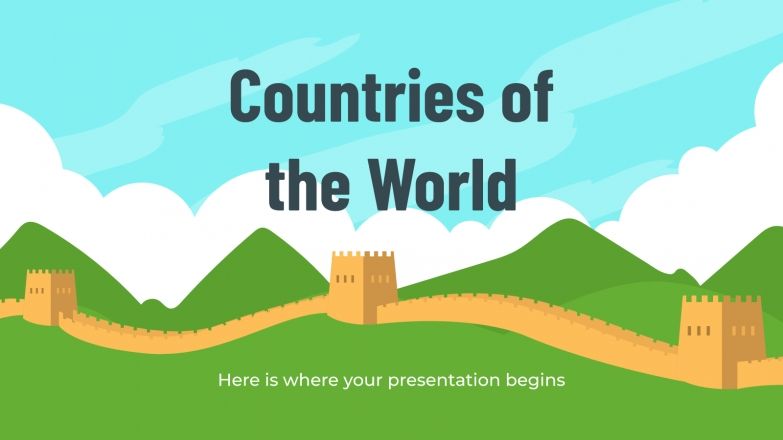 Countries of the World Google Slides and PowerPoint Template