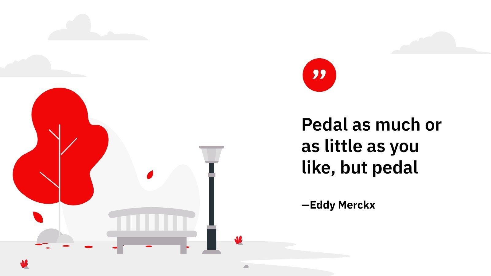 Ride Your Bike Google Slides theme and PowerPoint template