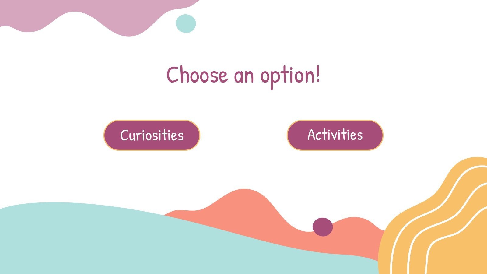 Geography Activities Google Slides theme & PowerPoint template