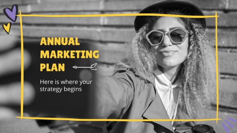 Annual Marketing Plan Google Slides and PowerPoint Template